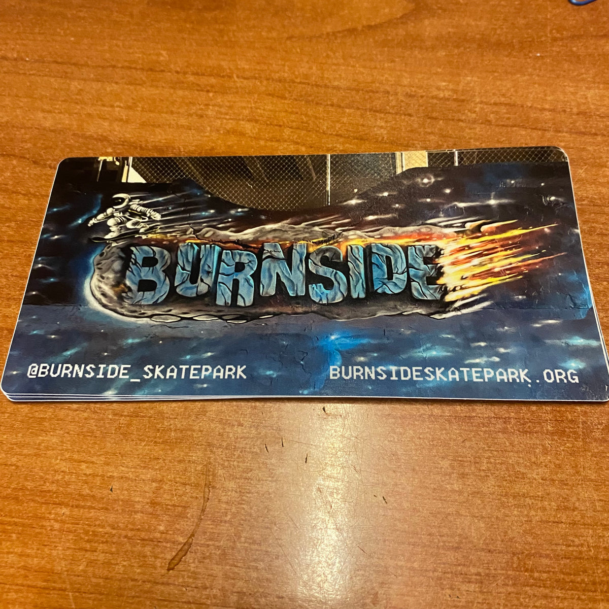 Meericle MFG "Burnside Meteor" Sticker – Cal Skate Skateboards