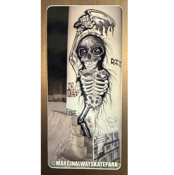 Meericle MFG "Marginal Way DIY 1st Mural" Sticker – Cal Skate Skateboards