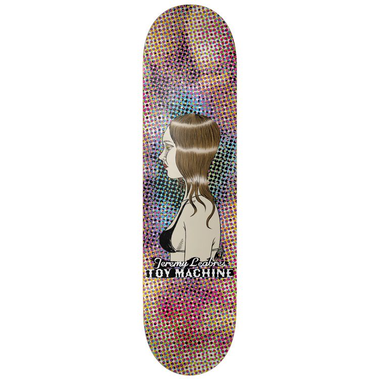Toy Machine "Jeremy Leabres-Profile" 8.38" Deck – Cal Skate Skateboards