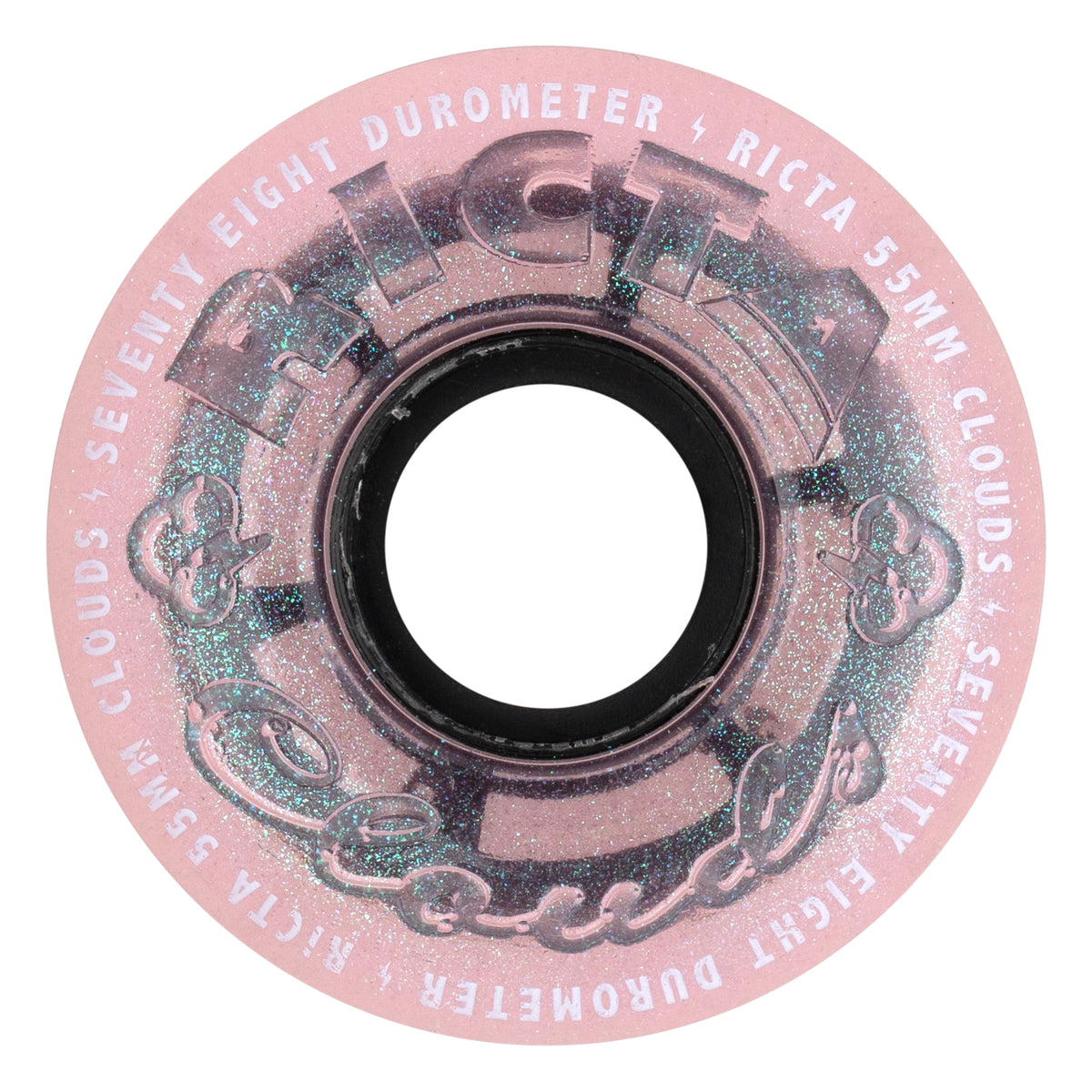 Ricta Wheels "Iridescent Clouds- Pink" 55MM/78A Wheels – Cal Skate ...