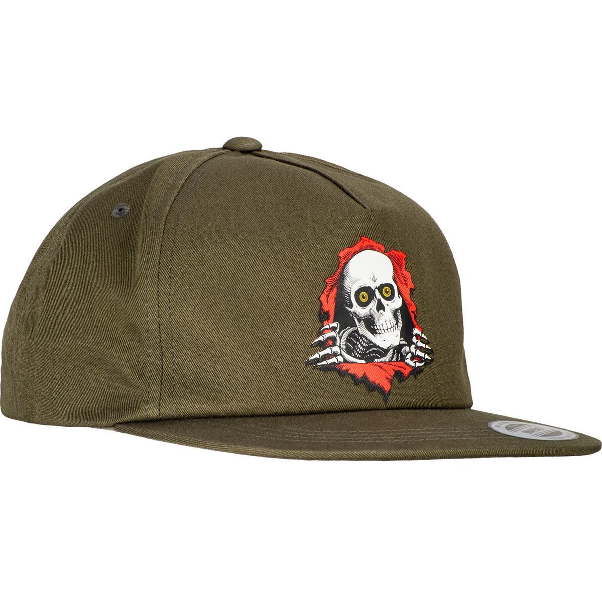 Powell Peralta "Ripper" Hat Military Green – Cal Skate Skateboards