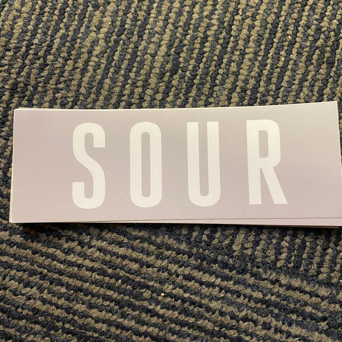 Sour Solution "Sour Logo" Grey Sticker – Cal Skate Skateboards