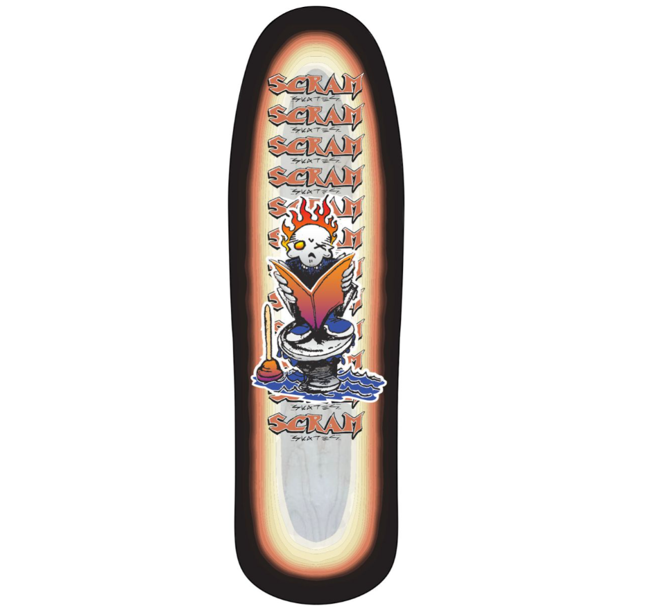 Scram Skateboards "Book" 9.5" Deck – Cal Skate Skateboards
