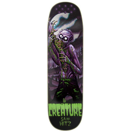 Creature SKateboards "Sam Hitz- Feeding Time" 9.0" Deck – Cal Skate ...