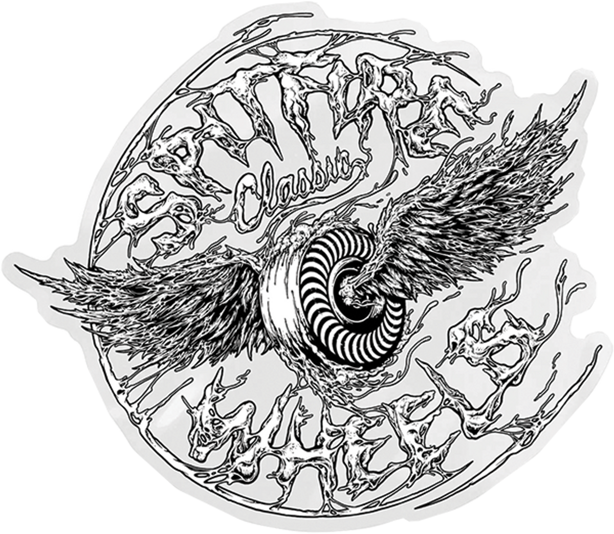 Spit Fire Wheels "Decay" Sticker – Cal Skate Skateboards