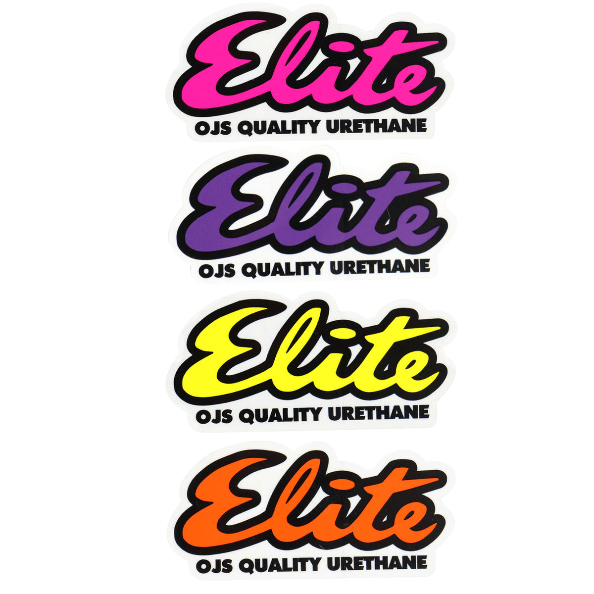 OJ Wheels "Elite" Sticker – Cal Skate Skateboards