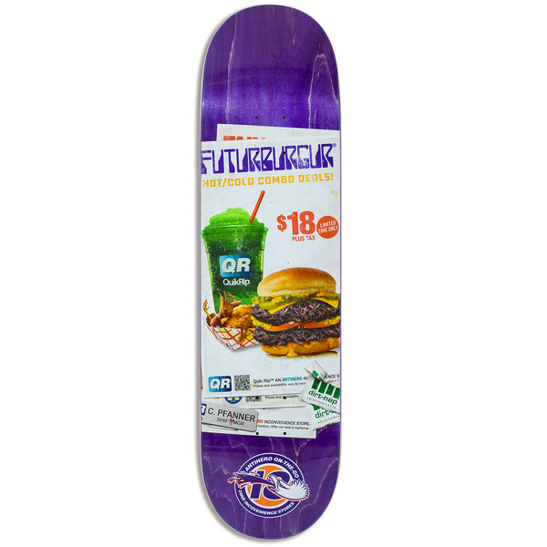 Anti Hero "Chris Pfanner- (A)rtificial (I)ngredients" 8.25" Deck – Cal ...